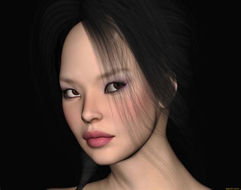 Обои 3Д Графика Портрет Portraits обои для рабочего стола