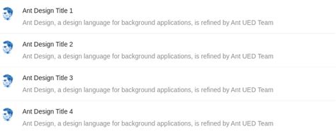 数据展示 List列表 《ant Design Of Vue V20 使用教程》 书栈网 · Bookstack