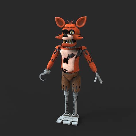 Foxy 1 Furry Custom Full Body Wearable Parts With Helmet 3d Etsy