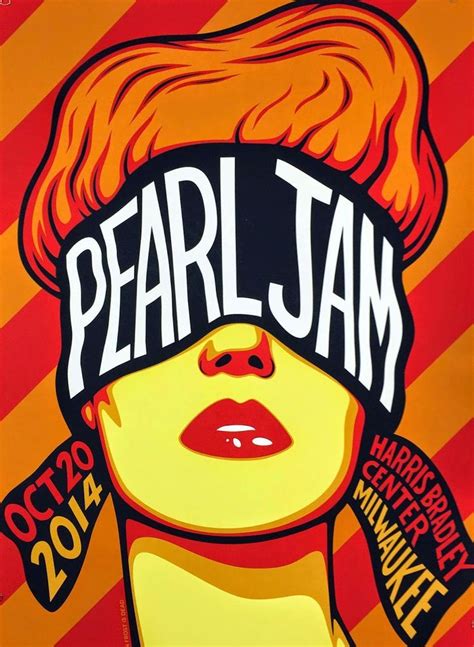 Benfrostisdead Pearl Jam Poster Will Be Available At
