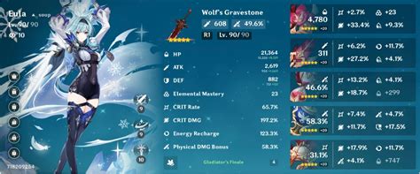 Eula Build Genshin Impact Hoyolab