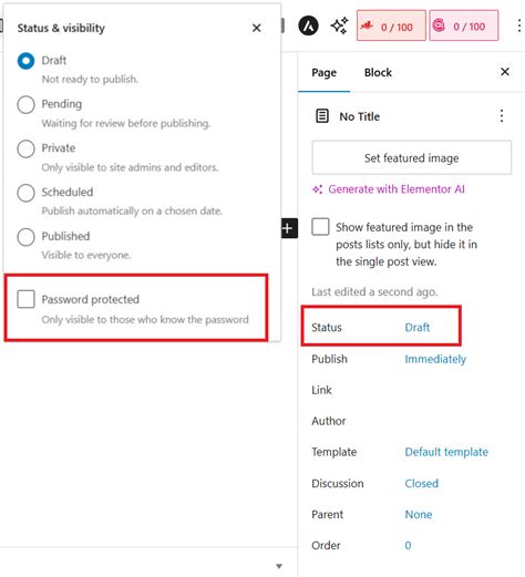 How To Create A Password Protected Page In Wordpress Easy Method