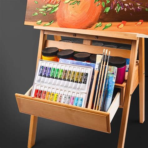 Caballete De Pintura Para Artistas Caballete De Exhibición Tablero De