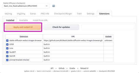 Stable Diffusion web UI生成したイラストの履歴を表示する方法