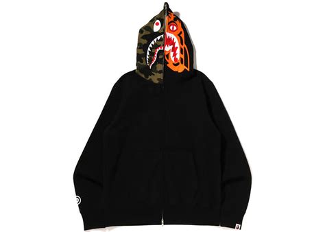 Bape Crazy Face Full Zip Hoodie Black Mens Fw22 Us