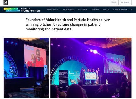 Ramaonhealthcare On Linkedin Congrats To Team S Aidar Health And Particle Health