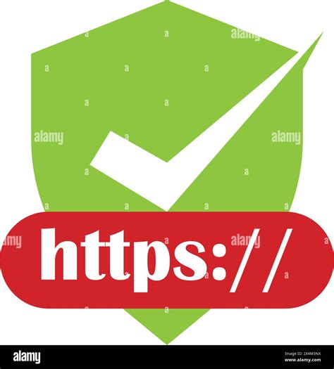 Https Protocol Browsing Trends And Connection Security Vector