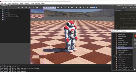 介绍一款好玩且开源的机器人仿真软件webotscyberbotics Csdn博客
