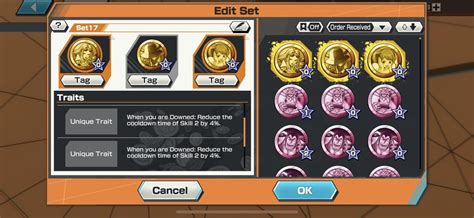 Bello Betty Skill 2 Medal Set Ropbr
