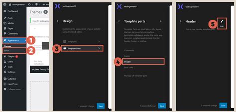gutenberg wordpress part 9 how to create responsive header and footer