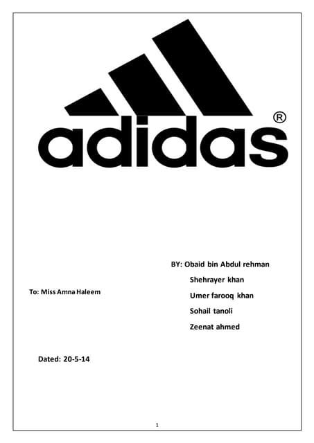 Adidas Management And Managerial Structure Ppt