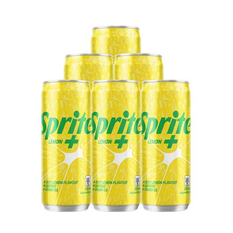 Sprite Lemon Plus 320ml X 6 Cans Booze One™ Wines Beers Spirits