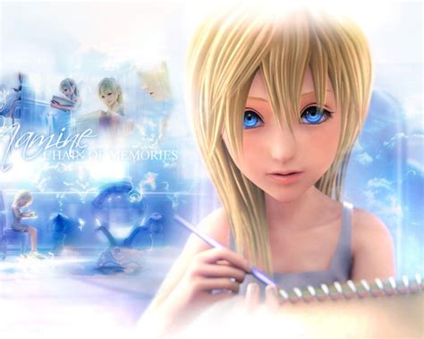 Namine Kingdom Hearts Anime Characters Wallpaper Preview