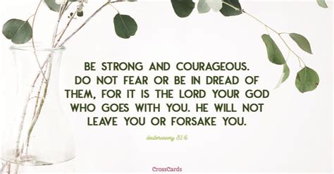 Free Deuteronomy 31 6 ECard EMail Free Personalized Praise Online