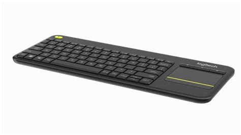 Logitech Keyboard K400 Black 3d Model Turbosquid 1912229