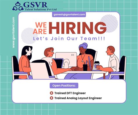 Korra Ganesh On Linkedin Vlsi Hiring Techjobs Freshers Gsvrtalentsolutions