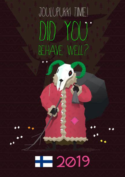 Krampus 스톡 사진 및 일러스트 Istock