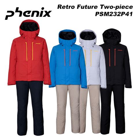 Phenix Psm232p41 Retro Future Two Piece 23 24モデル フェニックス スキーウェア 上下セット