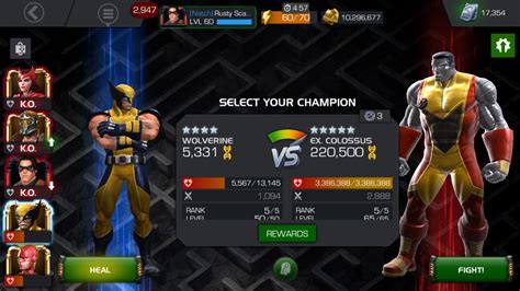 Mcoc Lol Map This Is The Harder Route 1 If You Marvel Contest