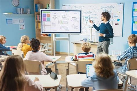 Interactive Digital Whiteboard For Teaching Robotics In Elementary