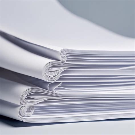 Premium AI Image Stack Of Papers