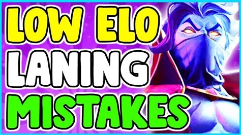 12 Common Laning Mistakes That Stop Low Elo Players From Climbing