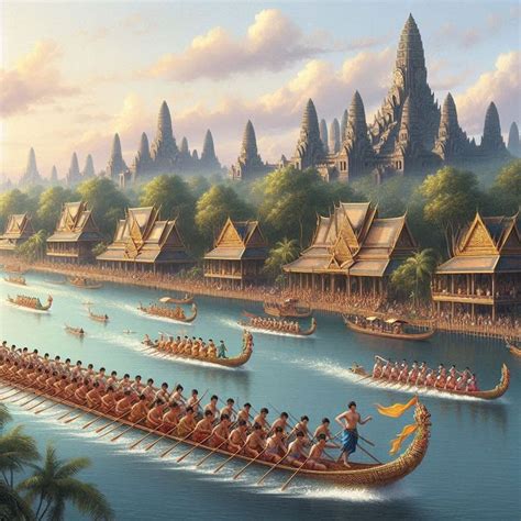 អបអរព្រះ រាជ ពិធី បុណ្យ អុំ ទូក បណ្ដែត ប្រទីប និង សំពះ ព្រះ ខែ អកអំបុក Khmer Water Festival In