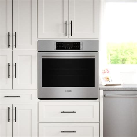 Bosch 800 Series 30 Inch Single Electric Wall Oven True Convection And