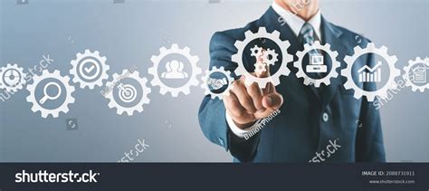 Operations Management Involving Business Process Workflow Stock Photo 2088731911 Shutterstock