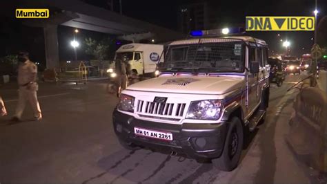 Security Beefed Up In Mumbai Amid Night Curfew