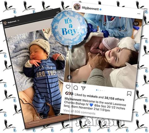 Unexpected Lilly Bennet Gives Birth To Son Lawrence Bishop Iv Starcasm