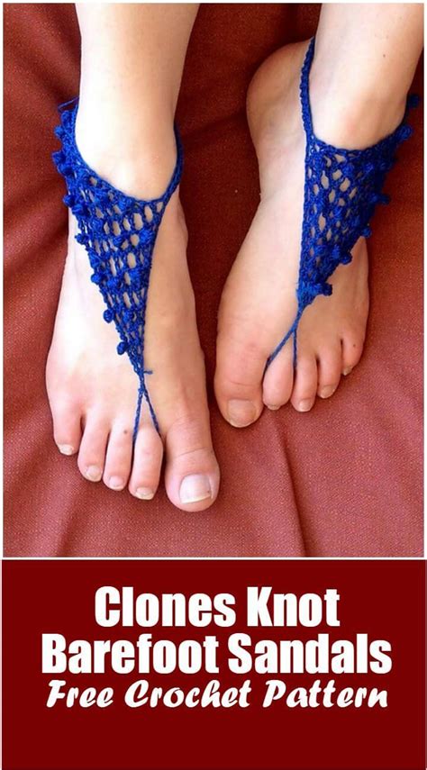 Crochet Barefoot Sandals 50 Free Crochet Patterns Page 4 Of 10
