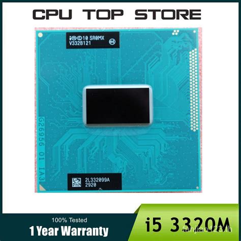 ซ็อกเก็ตโปรเซสเซอร์ Cpu Intel Core I5 3320m I5 3320m Sr0mx 2 6ghz 3m 35w G2 Rpga988b Shopee