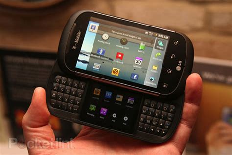 New Lg Android Slider Spotted For T Mobile With Second Screen Split