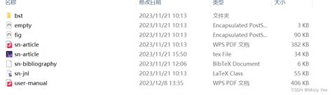 Springer旗下期刊latex模板文件的使用springer Latex模板 Csdn博客