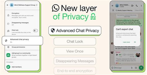 Whatsapps New Advanced Chat Privacy Protects Sensitive Messages
