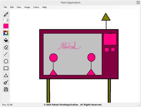 Github Offfahad Paint Application Csharp A C Desktop Paint Application Built In Net Using