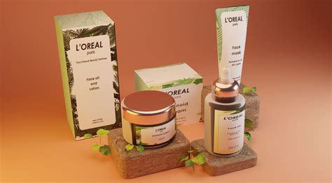 L Oreal Cosmetic Products On Behance