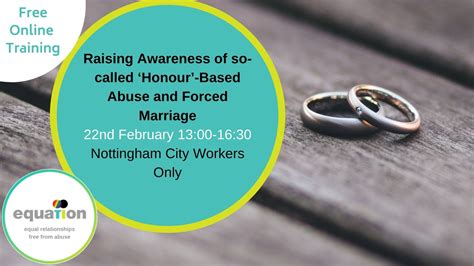 Raising Awareness Of “so Called” “honour” Based Abuse And Forced