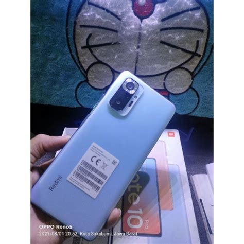 Jual MURAH HP SECOND MURAH Redmi Note 10 Pro 8 128 Fullset Ori Hp Bekas Murah Shopee Indonesia