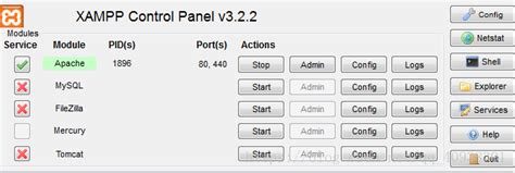 Xampp 集成环境 安装与配置 搭建本地tomcat、apache 本地服务器xampp 安装tomcat模块 Csdn博客