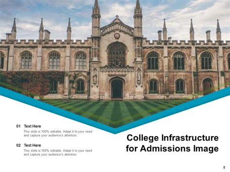 University Enrollment College Admissions Pencils Image Ppt Powerpoint
