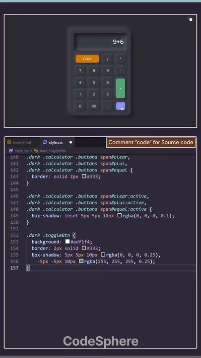 responsive calculator website calculator project webdev