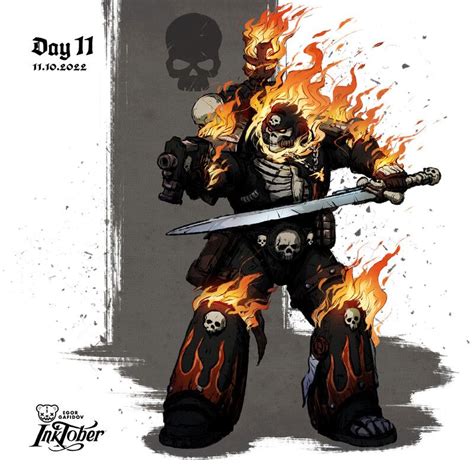Warhammer 40000 Inktober 2022 Week 2 Egor Gafidov Artofit