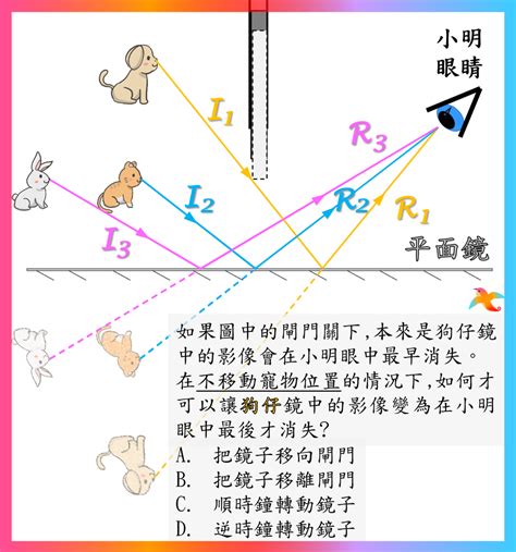 【物埋補習iq題】5必識鏡光反射和鏡像特性 Uni Education Iq02oct 11phy 物理補習 Uni Edu