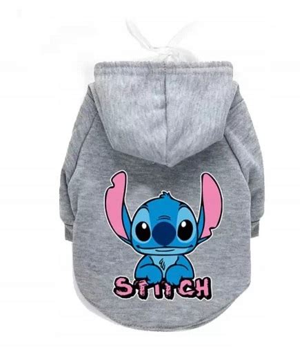 Bluza Z Kapturem Dla Psa Ubranko Disney Stitch Roz L Allegro Pl