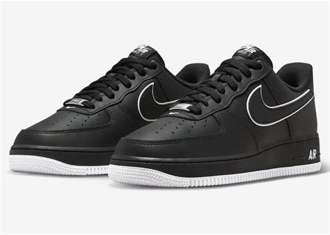 Nike Air Force 1 Low "Black And White" Officially Revealed