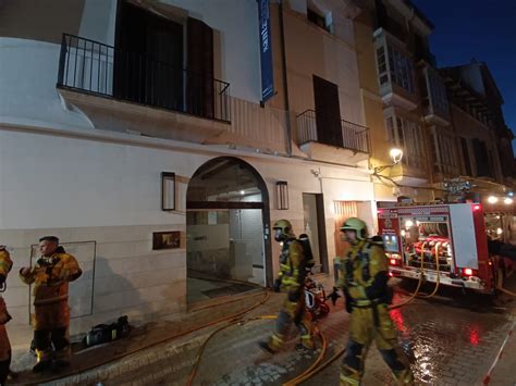 Fotos Incendio En Palma Desalojan Un Hotel Del Casco Antiguo De Palma