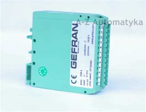 Gefran Signal Conditioner Pcir A Pcira Eur 23169 Picclick It