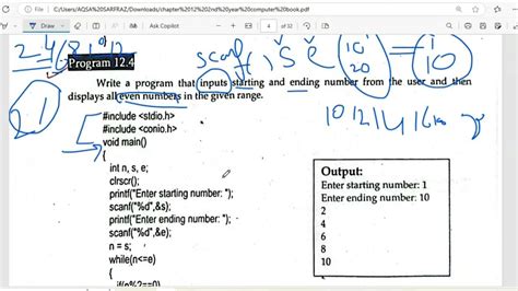 Program 124 Programs On While Loop In C 2nd Year Computer Chapter 12 Ics Part 2 Youtube